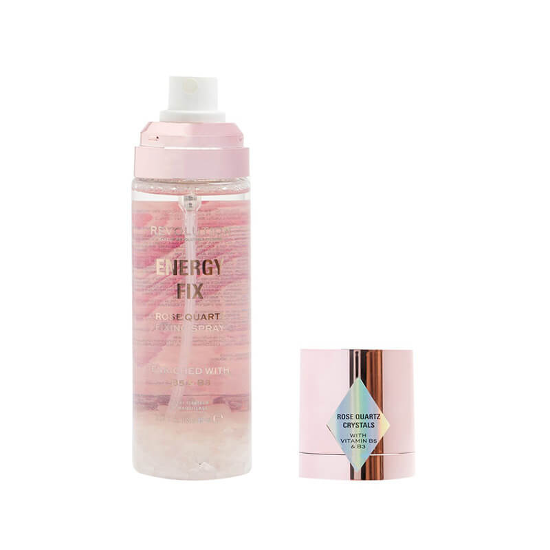 Fiksator za šminku MAKEUP REVOLUTION Crystal Aura Rose Quartz 85ml